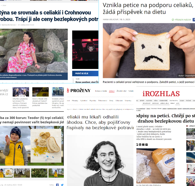 Petice - pokračujeme! Zapojte se a sbírejte s námi podpisy - celiak.cz